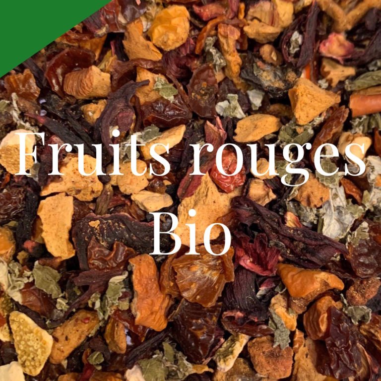 Infusion Fruits Rouges Bio - Cercle du Thé